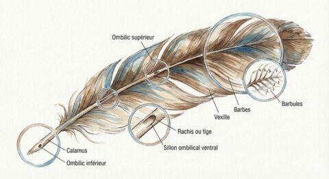 Les Secrets méconnus d'une plume de poule.